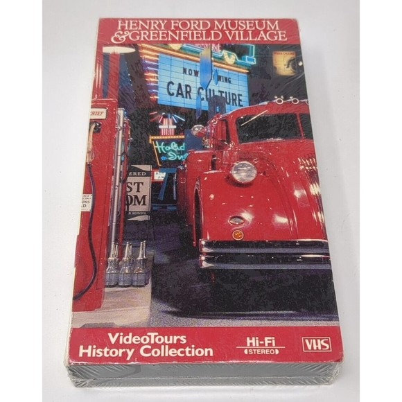 Media | Henry Ford Museum Greenfield Village Tour Film Movie Vhs 1989 ...